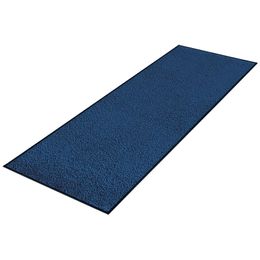 wash+dry by Kleen-Tex Fu&szlig;matte &raquo;Original Uni, Schmutzfangteppich&laquo; rechteckig 9 mm H&ouml;he Schmutzmatte, rutschhemmend, auch als L&auml;ufer erh&auml;ltlich blau 