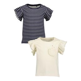 Blue Seven M&auml;dchen T-Shirt Packung, 2 tlg. 104
