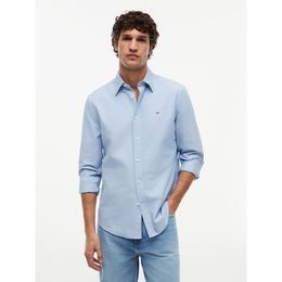 Tommy Hilfiger Herren Langarmhemd &raquo;SOLID HERITAGE OXFORD Regular Fit&laquo; Regular Fit Oxford Casual blau S, N-Gr