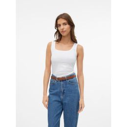 V&eacute;ro Moda Vero Moda Damen Tanktop &raquo;VMLULU SL TANK TOP NOOS&laquo; wei&szlig; L