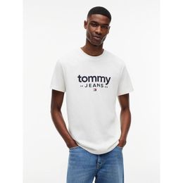 Tommy Jeans Herren T-Shirt &raquo;TJM SLIM GRAPHIC&laquo; wei&szlig; XL