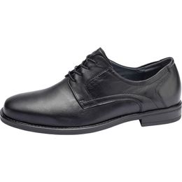 Waldl&auml;ufer Waldl&auml;ufer Herren Schn&uuml;rschuh &raquo;Kuno&laquo; in eleganter Optik, H-Weite, Freizeitschuh, Halbschuh, Schn&uuml;rschuh schwarz 7,5 (41)