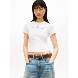 Tommy Jeans Damen Kurzarmshirt &raquo;TJW 2PACK SLIM ESS LOGO 1 TEE&laquo; Packung, 2er-Pack, 2 tlg. L (40)
