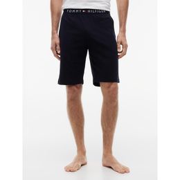 Tommy Hilfiger Underwear Herren Schlafshorts &raquo;JERSEY SHORT&laquo; mit Tommy Hilfiger Logoschriftzug am Bund blau S (48), N-Gr