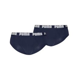 Puma Herren Puma Slip &raquo;Puma MEN EVERYDAY BRIEFS&laquo; mit Logobund schwarz-wei&szlig; S