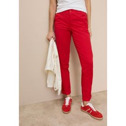 AJC Damen AJC Chinohose &raquo;in l&auml;ssiger Form und hohem Tragekomfort durch Stretchanteil&laquo; krempelbar, mit praktischen Taschen, zeitlos & gut zu 