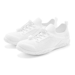 Vivance By Lascana Damen Vivance by Lascana Sneaker &raquo;Halbschuh, Freizeitschuh, Slip-On-Sneaker, Sommer Sneaker,&laquo; mit Kordelzug und elastischen 