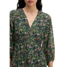 Marc O'Polo Marc O'polo Damen Marc O'Polo Sommerkleid Ohne Taschen flared aus bedruckter Viskose 38, N-Gr