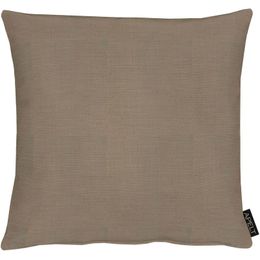 Apelt Dekokissen &raquo;Apart&laquo; ohne F&uuml;llung braun Polyester B/L: 49cm x 49cm, 1 Stk.
