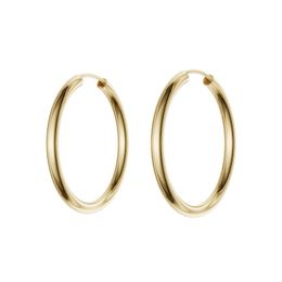 Firetti Damen Paar Creolen &raquo;Schmuck Geschenk Silber 925 2,5 mm breit&laquo; Made in Germany gold 30, Silber 925 (Sterlingsilber)
