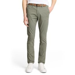 Tom Tailor Denim Herren Tom Tailor Denim Chinohose leicht vorgewaschen gr&uuml;n 30, L&auml;nge 34