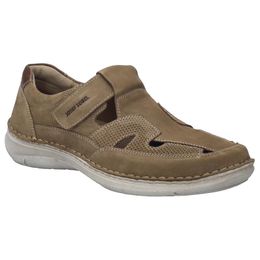 Josef Seibel Herren Klettschuh &raquo;New Anvers 81&laquo; , B&auml;ckersandale, Komfortschuh, Halbschuh in Weite K (sehr weit) beige 42