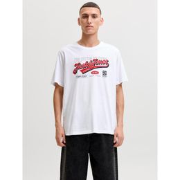 Jack & Jones Jack & Jones Herren T-Shirt &raquo;JJELOGO TEE SS O-NECK 2 COL AW26 SN&laquo; Baumwolle, regular fit wei&szlig; XL