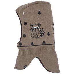 MaxiMo Jungen MaxiMo Schlupfm&uuml;tze im Waschb&auml;r-Design braun 55