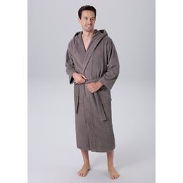 Kangaroos Unisex-Bademantel &raquo;Cassidy, f&uuml;r Damen & Herren, Standardl&auml;nge & &Uuml;berl&auml;nge&laquo; 1 Stk. mit Taschen, M&auml;nner und Frauen, Baumwolle, Reise, Hotel, 