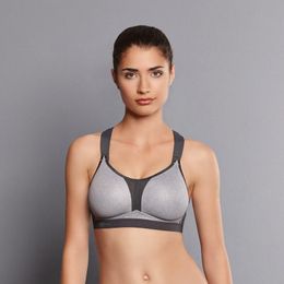Anita active Damen Sport-BH grau 80, Cup D