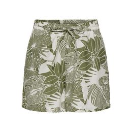 Only Damen Only Shorts &raquo;ONLJAKIRI LINEN SHORTS WVN&laquo; Viskosemischung, regular fit, mit Leinen gr&uuml;n S (36), N-Gr