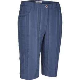 KjBRAND Damen KjBRAND Bermudas &raquo;BETTY&laquo; Sommerhose Wash & Go blau 48, N-Gr