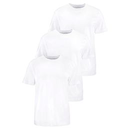 MAN'S WORLD Man's World Herren T-Shirt &raquo;neue Farben! Preis-Leistungs Bestseller! Auch in Gro&szlig;en Gr&ouml;&szlig;en&laquo; 3er-Pack, aus Baumwolle, angenehmer Tragekomfort, 
