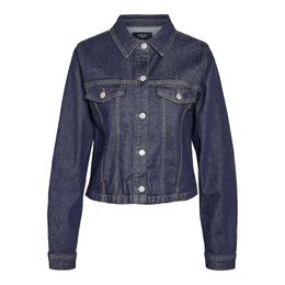 Noisy may Damen Noisy may Jeansjacke &raquo;NMYOLANDA SHELLY LS JACKET&laquo; Baumwollmischung blau S