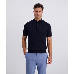 Pierre Cardin Herren Poloshirt &raquo;Strick Polo kurzarm&laquo; mit Rippb&uuml;ndchen M