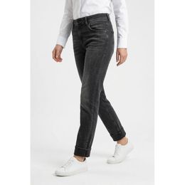 Replay Damen Slim-fit-Jeans &raquo;MARTY&laquo; mit leichter Waschung grau 30, L&auml;nge 32