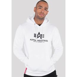Alpha Industries Herren Kapuzensweatshirt &raquo;Basic Hoody&laquo;, Baumwollmischung, regular fit wei&szlig; XL