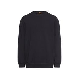 Camel Active Herren Camel Active Sweatshirt, unifarben aus reiner Baumwoller schwarz 4XL