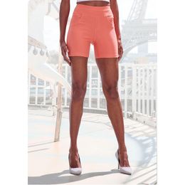 H.I.S. H.I.S Damen Shorts im Schlupfhosen Style orange 44/46, N-Gr