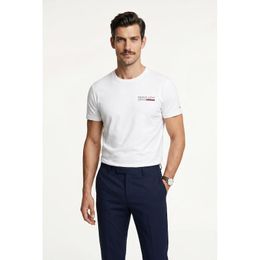 Tommy Hilfiger Herren T-Shirt &raquo;BRAND LOVE LEFT CHEST RWB TEE&laquo; regular fit, Rundhals S