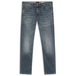 BOSS Orange Herren BOSS Orange 5-Pocket-Jeans &raquo;Delaware Soft-Motion-Denim&laquo; Schmale Passform Mittlere Leibh&ouml;he blau 30, L&auml;nge 32