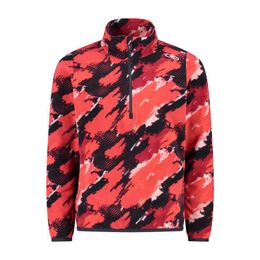 CMP Kinder CMP Strickfleece-Pullover mit Stehkragen, Langarm-Ausf&uuml;hrung, gemusterte Optik bunt 140
