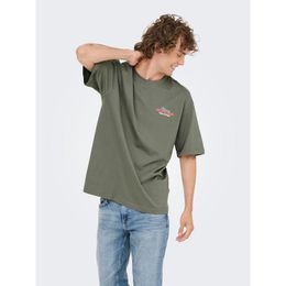 Only & Sons Only & Sons Herren ONLY & SONS T-Shirt &raquo;ONSFRANK RLX SS TEE NOOS&laquo; Baumwolle, relaxed fit S