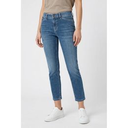 MAC Damen MAC 7/8-Jeans &raquo;Dream Summer&laquo; verk&uuml;rzt mit Schlitz am Saum blau 42, L&auml;nge 28