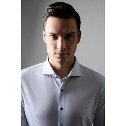 DESOTO Herren DESOTO Langarmhemd &raquo;Jerseyhemd Essential Hai langarm&laquo; Flexibler Stretch blau 41, N-Gr