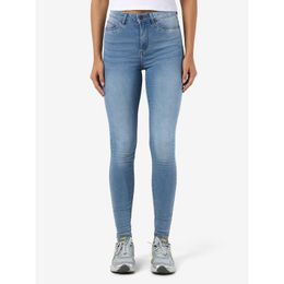 Noisy may Damen Noisy may Skinny-fit-Jeans &raquo;NMCALLIE HW SKINNY JEANS VI059LB NOOS&laquo; blau 31, L&auml;nge 32