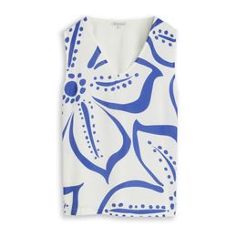 Tom Tailor Shirt Damen Gr&ouml;&szlig;e XXXL blau / wei&szlig;