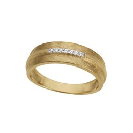 Firetti Damen Diamantring &raquo;Schmuck Geschenk Gold 333 Damenring Goldring Diamant&laquo; mit Brillanten gold 17, 0,04 P2 = erkennbare Einschl&uuml;sse, Diamanten 