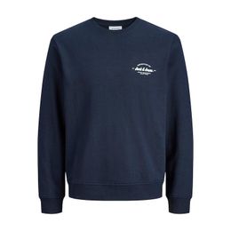 Jack & Jones PlusSize Jack & Jones Plussize Herren Jack & Jones PlusSize Sweatshirt &raquo;JJBRANDON SWEAT CREW NECK PLS&laquo; blau 4XL