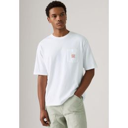 Levi's Levi's Herren T-Shirt &raquo;Workwear Tee&laquo; mit aufgesetzter Tasche wei&szlig; L
