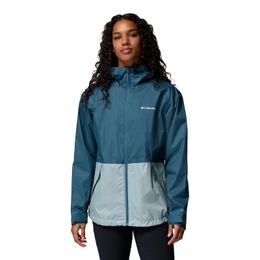 Columbia Damen Regenjacke &raquo;INNER LIMITS III JACKET&laquo; mit Innen- und Au&szlig;entaschen, wasserdicht, atmungsaktiv blau XS