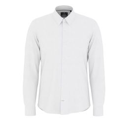JOOP! Herren JOOP! Langarmhemd &raquo;Pierce&laquo; feine Struktur, slim fit wei&szlig; 45, N-Gr