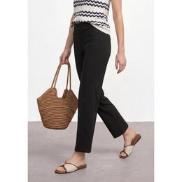 Street One Damen Street One Jerseyhose &raquo;Style Amalia&laquo; mit Gummizug und Stretch / Viskose 44, L&auml;nge 30