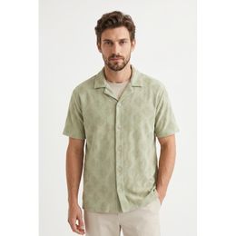 Fynch-Hatton Herren Fynch-Hatton Shirtjacke mit Muster 4XL