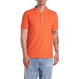 Replay Herren Poloshirt orange L