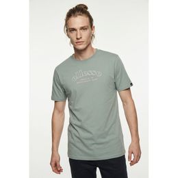 Ellesse Herren T-Shirt Kurzarm, mit Rundhalsausschnitt, aus Baumwolle gr&uuml;n S
