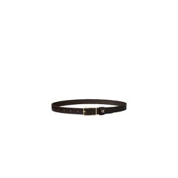 Calvin Klein Damen Lederg&uuml;rtel &raquo;SQUARE BUCKLE CK LOOP 25MM&laquo; Gr&ouml;&szlig;enverstellbar braun 105