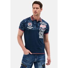 Cipo & Baxx Cipo & Baxx Herren Poloshirt blau M