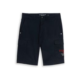 Tom Tailor Shorts Herren Gr&ouml;&szlig;e 38 nachtblau / orangerot / wei&szlig;