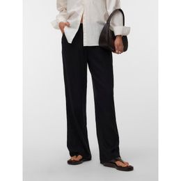 V&eacute;ro Moda Vero Moda Damen Schlupfhose &raquo;VMROSIE MW WIDE PANT NOOS&laquo; Viskosemischung, oversize S (36), L&auml;nge 32